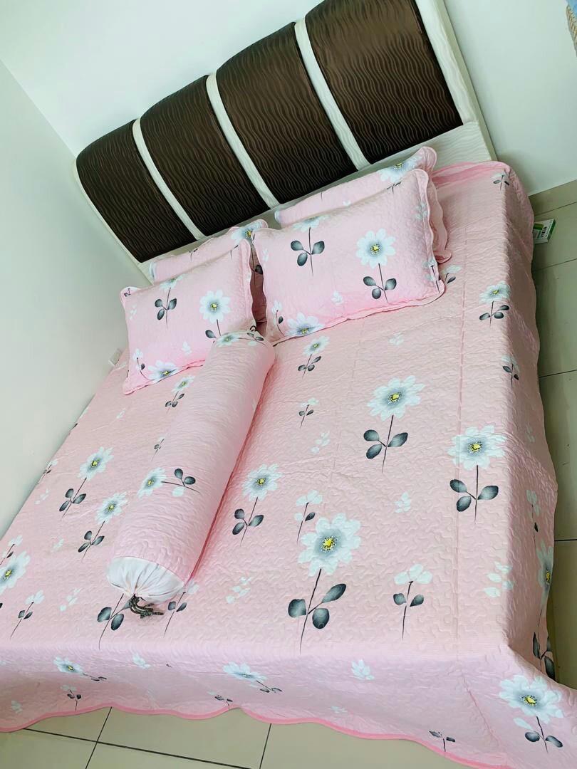 CADAR HQ 6IN1 COLOR PASTEL, Furniture & Home Living, Bedding & Towels ...
