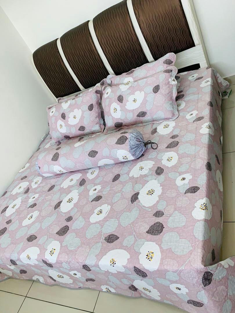 CADAR HQ 6IN1 COLOR PASTEL, Furniture & Home Living, Bedding & Towels on Carousell