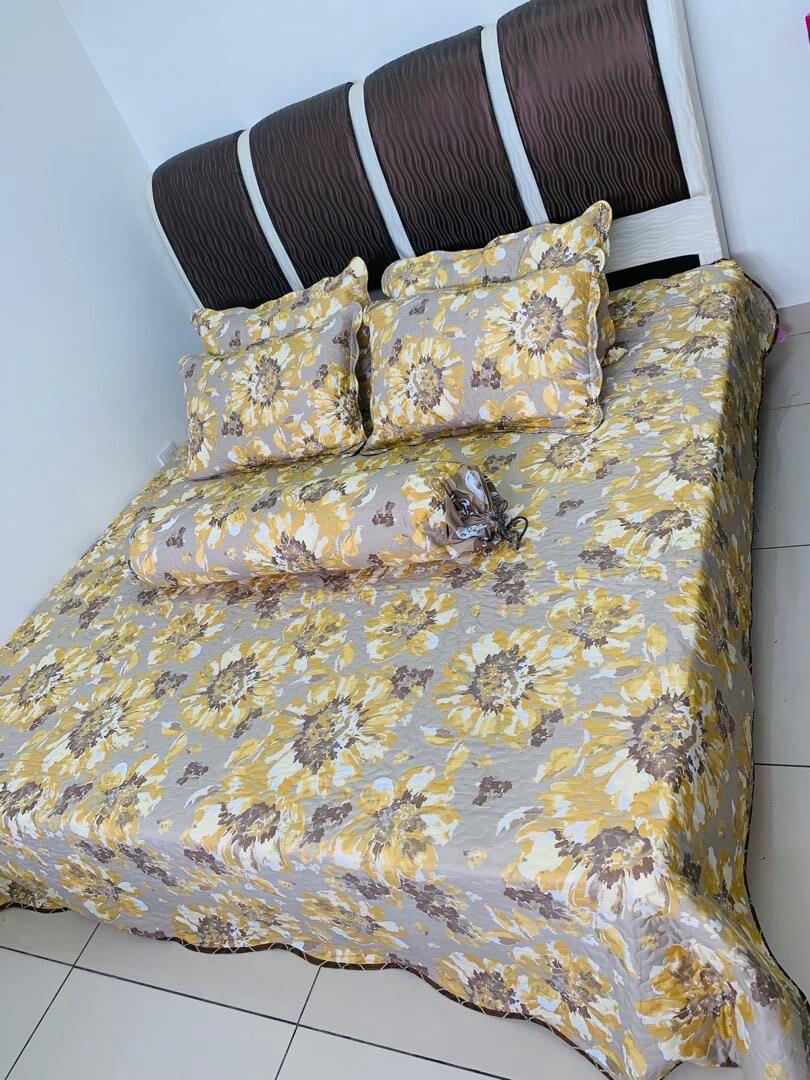 CADAR HQ 6IN1 PASTEL, Furniture & Home Living, Bedding & Towels on Carousell