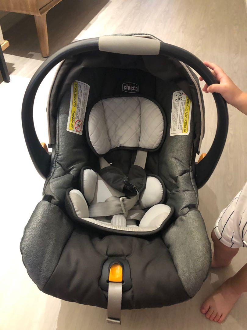 Chicco stroller with car seat and base, Babies & Kids, Going Out, Car ...