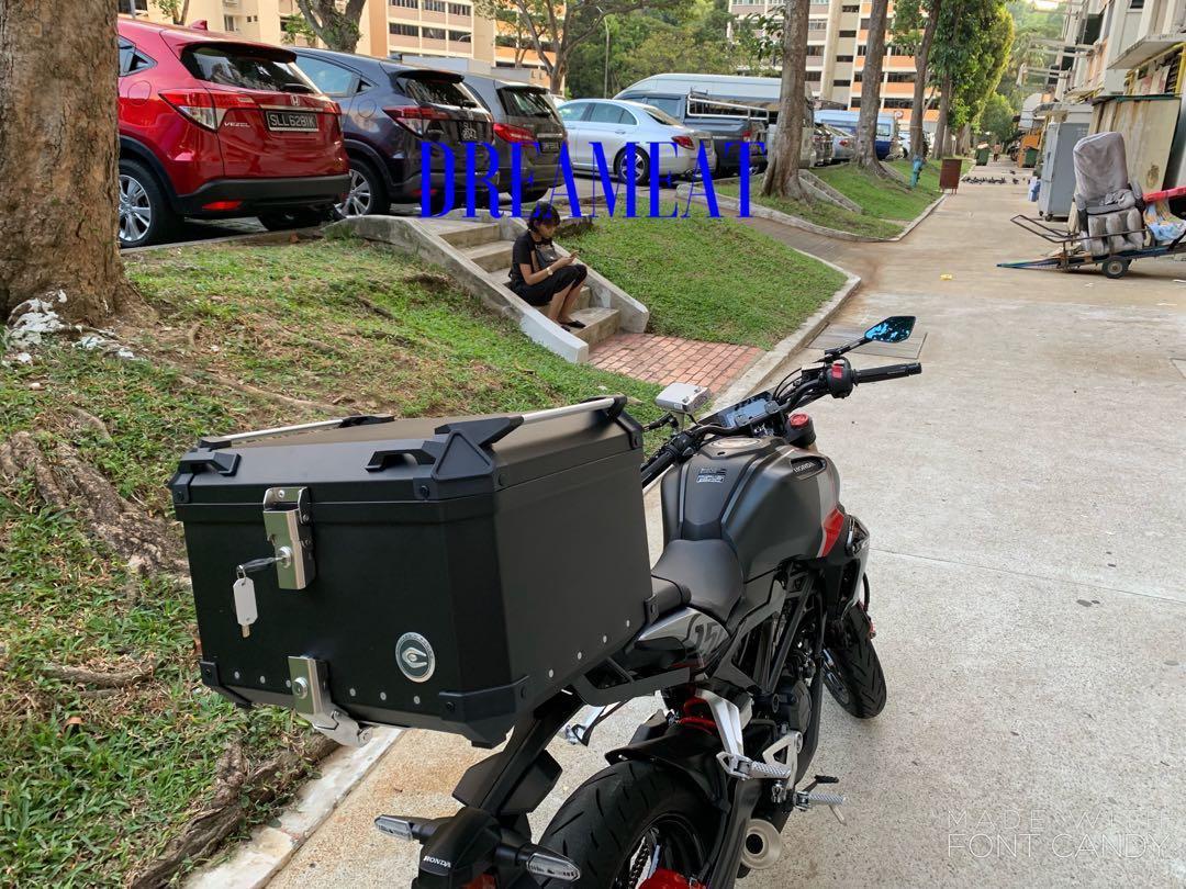 COOCASE X5 50L PREMIUM BLACK ALUMINIUM TOP CASE(LATEST VERSION)(FREE ...