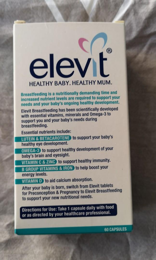 Elevit breastfeeding vitamin, Babies & Kids, Nursing & Feeding ...