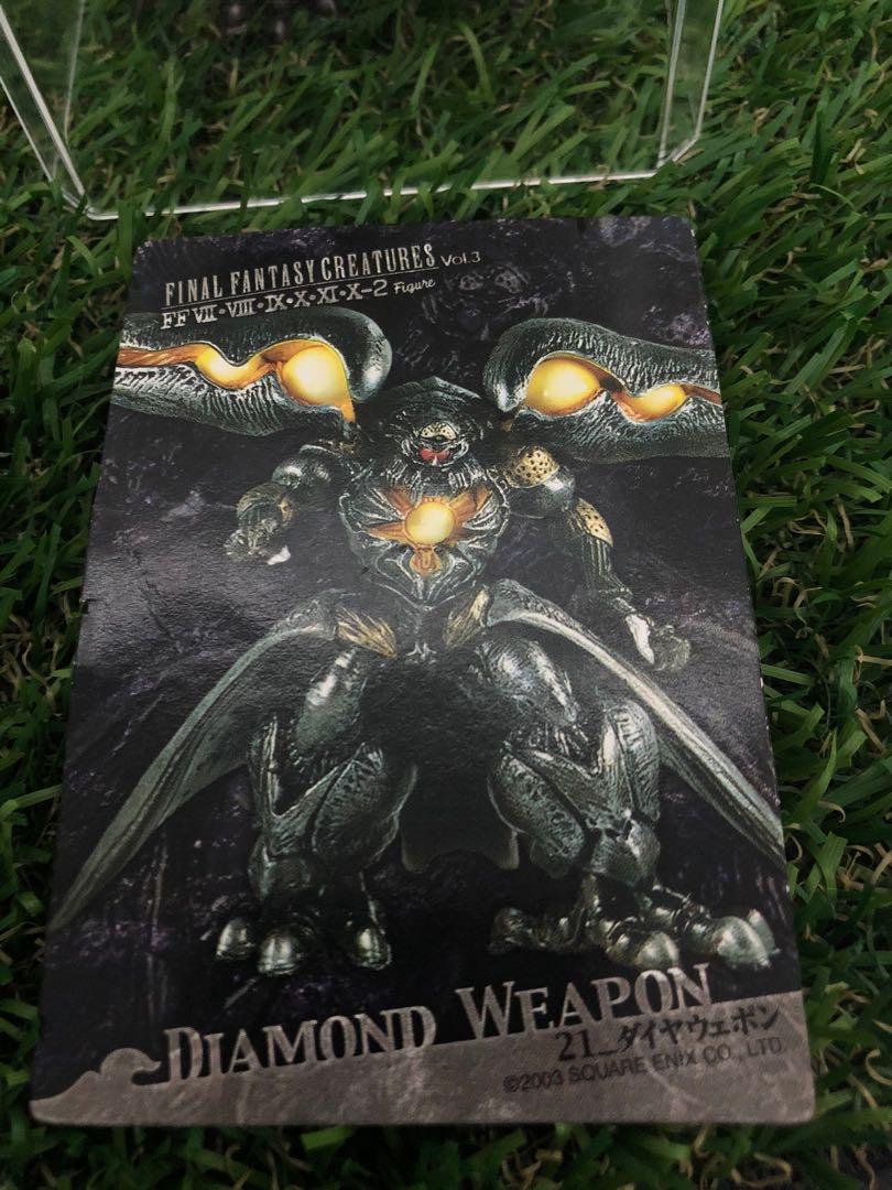 Final Fantasy Creatures Vol 3 ( Diamond Weapon), Hobbies & Toys, Toys ...