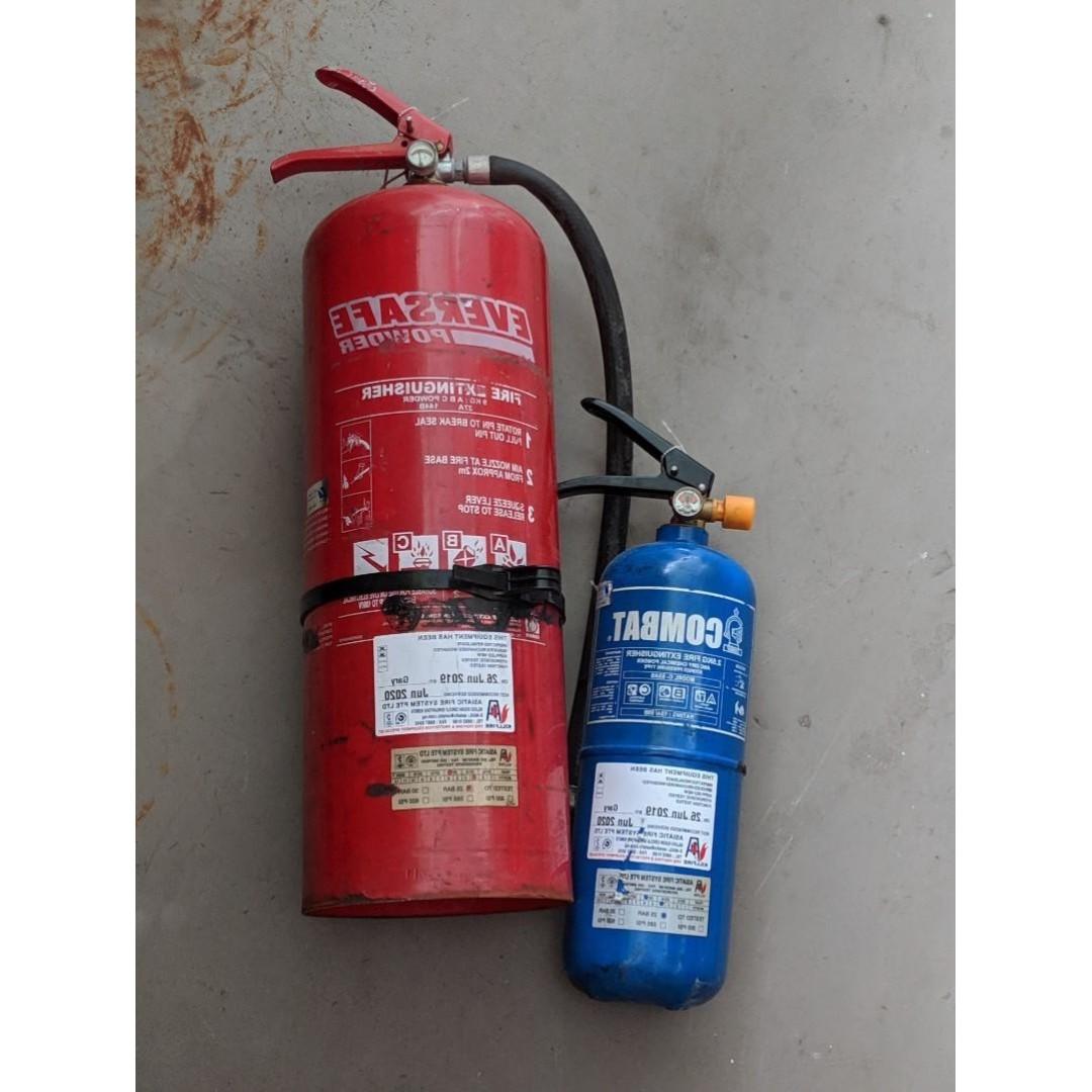 Free Delivery Fire Extinguisher ABC Dry Powder Nitrogen Propellent Gas ...