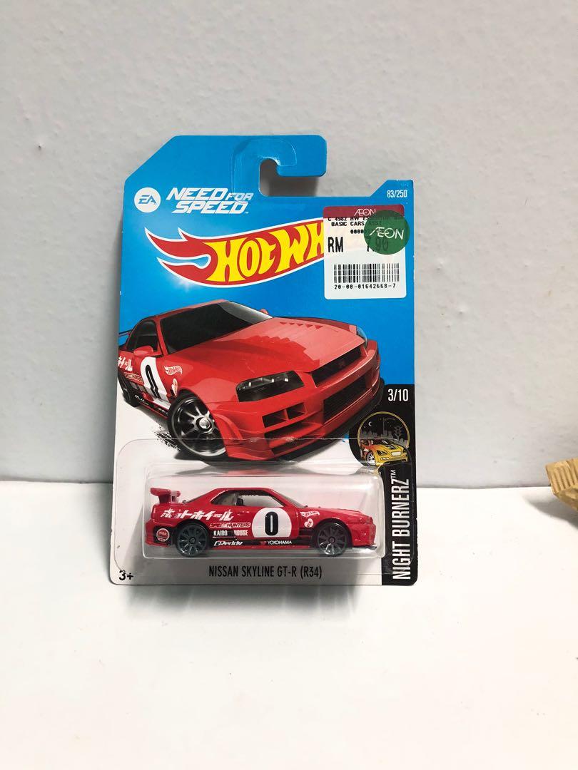 Hot wheels r34 skyline, Hobbies & Toys, Collectibles & Memorabilia, Fan ...
