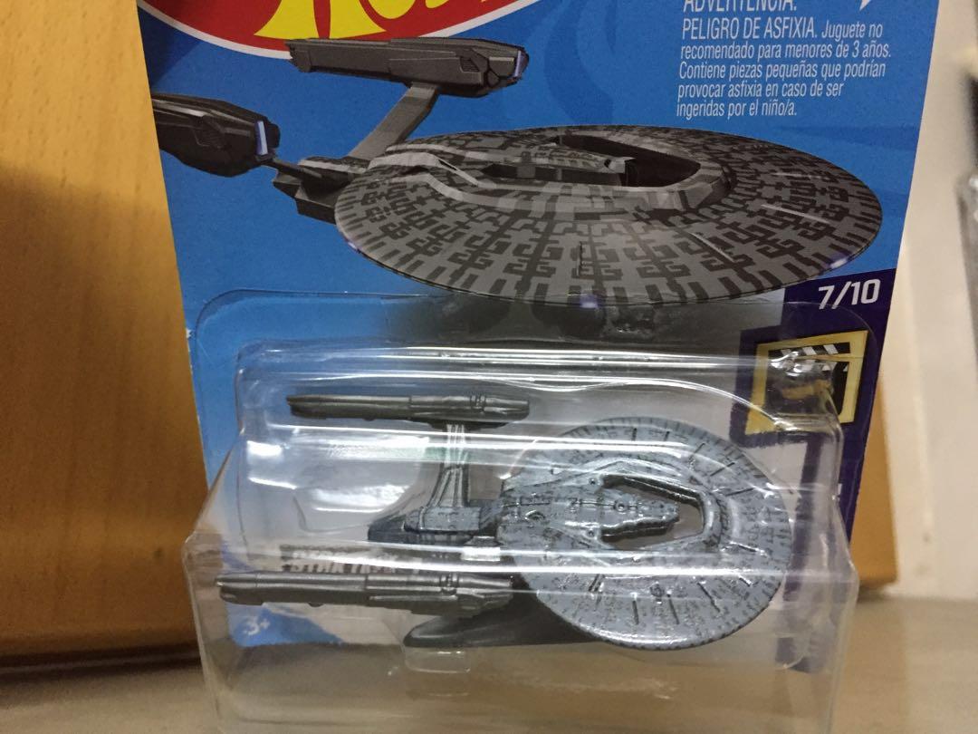 Hotwheels Star Trek Retro Enterprise & Vengeance Pop Culture Starship ...