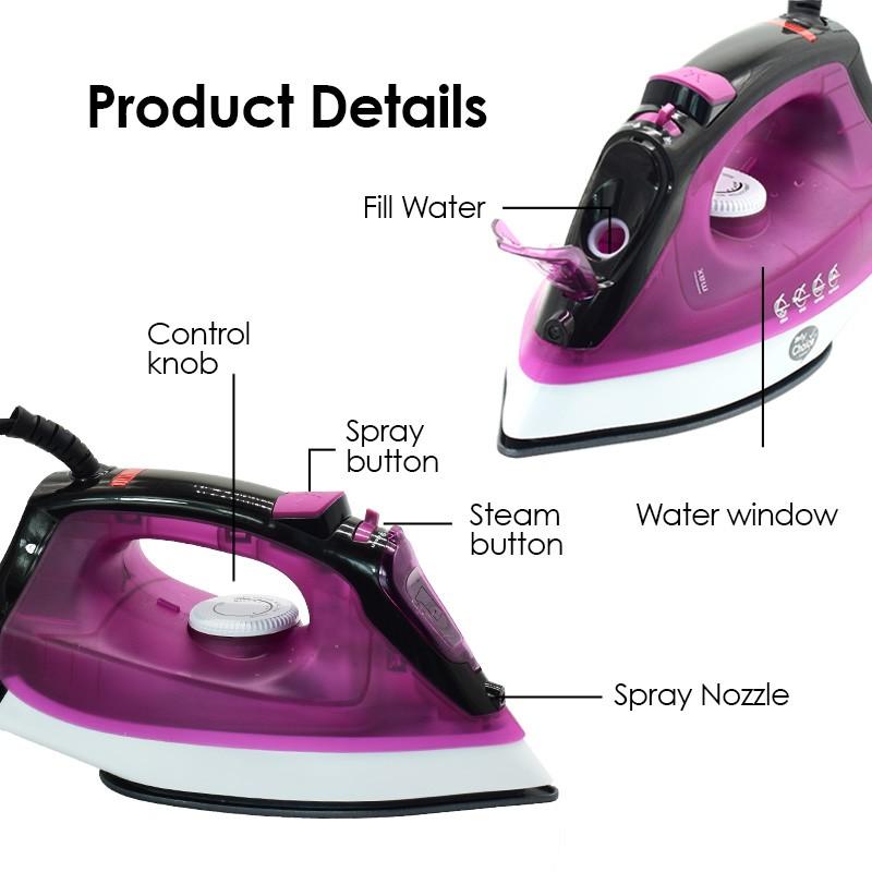 Iron - My Choice by PowerPac Pro Steam Iron (MC167), TV & Home ...