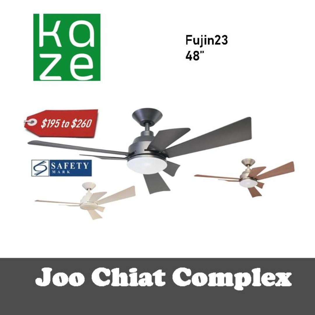 Kaze Fan Model Fujin3 with 3 pairs of blades, Furniture & Home Living ...