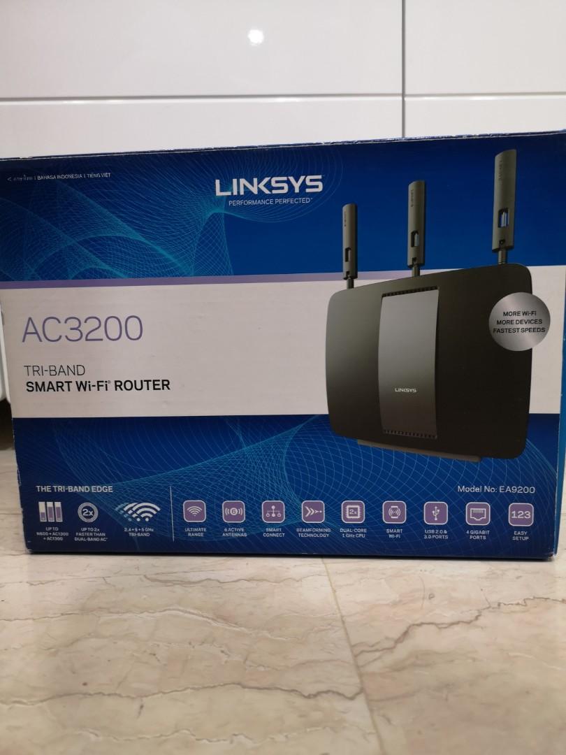 Linksys EA9200 (Used router), Computers & Tech, Parts & Accessories ...