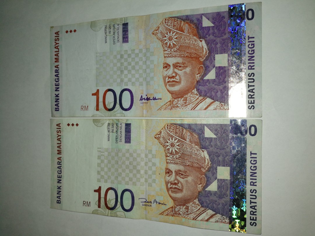 Malaysia RM100, Hobbies & Toys, Memorabilia & Collectibles, Currency on ...