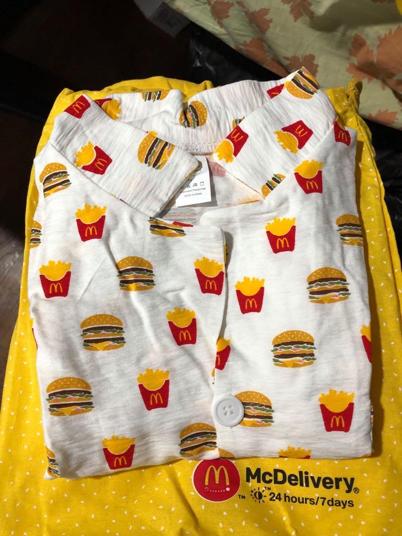 McD SG Limited Edition McDelivery Pyjamas , Men's Fashion, Coats ...