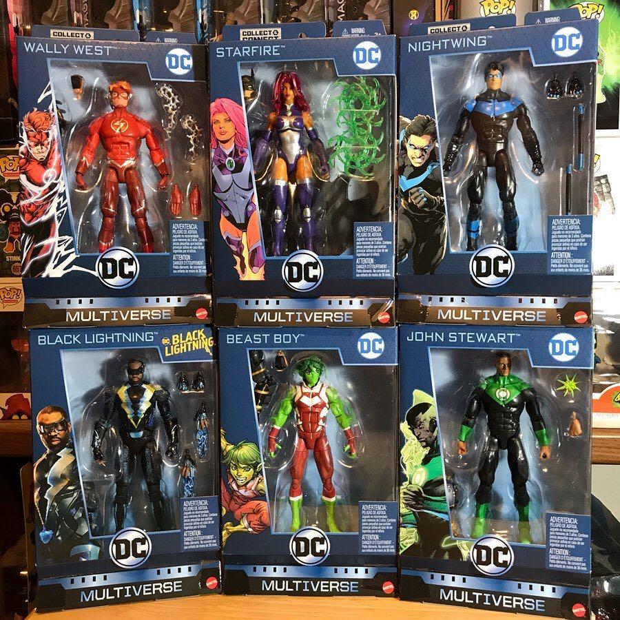 [PO] MISB DC Comics Multiverse Ninja Batman CnC Wave Wally West Flash ...