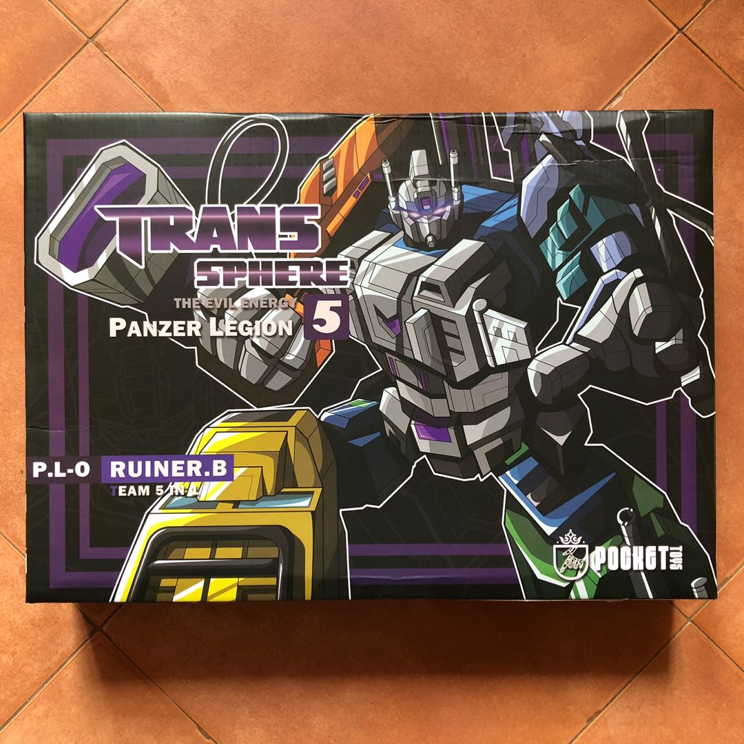 Transformers Pocket Toys - PT05 PT-05 Bruticus (aka KO Iron Factory War ...