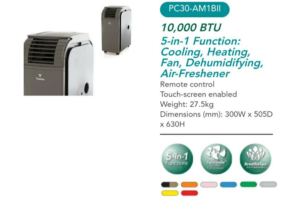 Portable Aircon, TV & Home Appliances, Air Conditioners & Heating on ...
