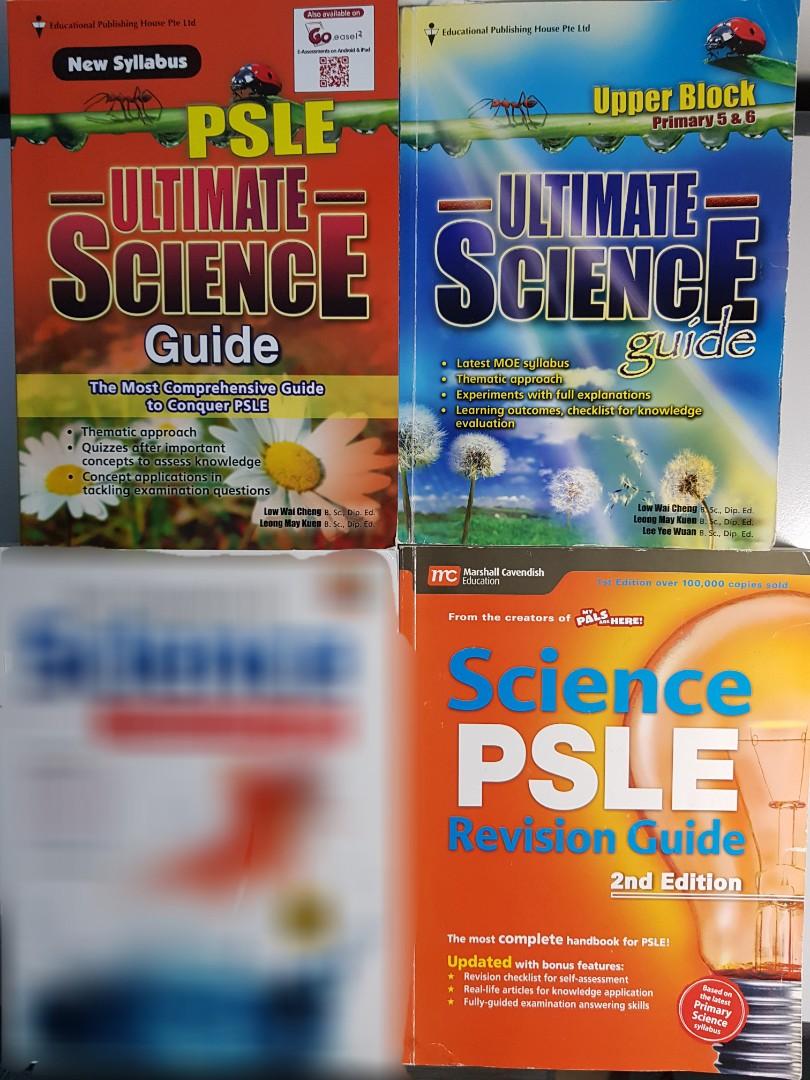 PSLE Science Guide Books, Hobbies & Toys, Books & Magazines, Assessment ...