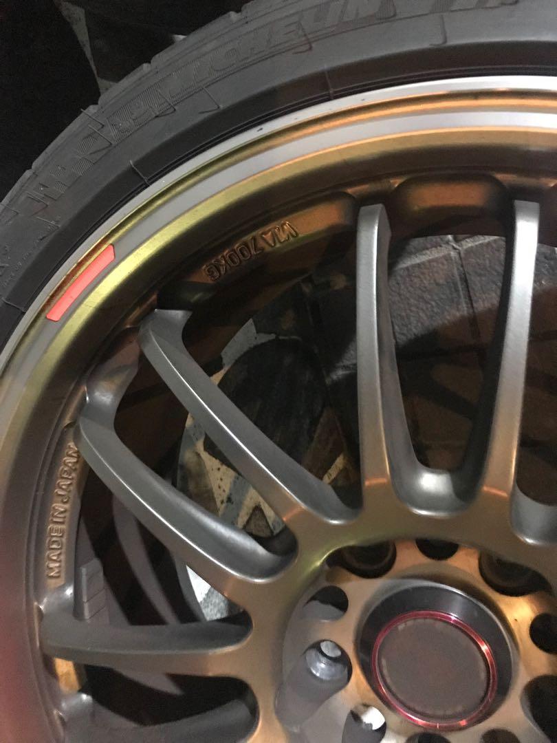 Rays RE30 Clubsport, 汽車配件, 車軚 - Carousell