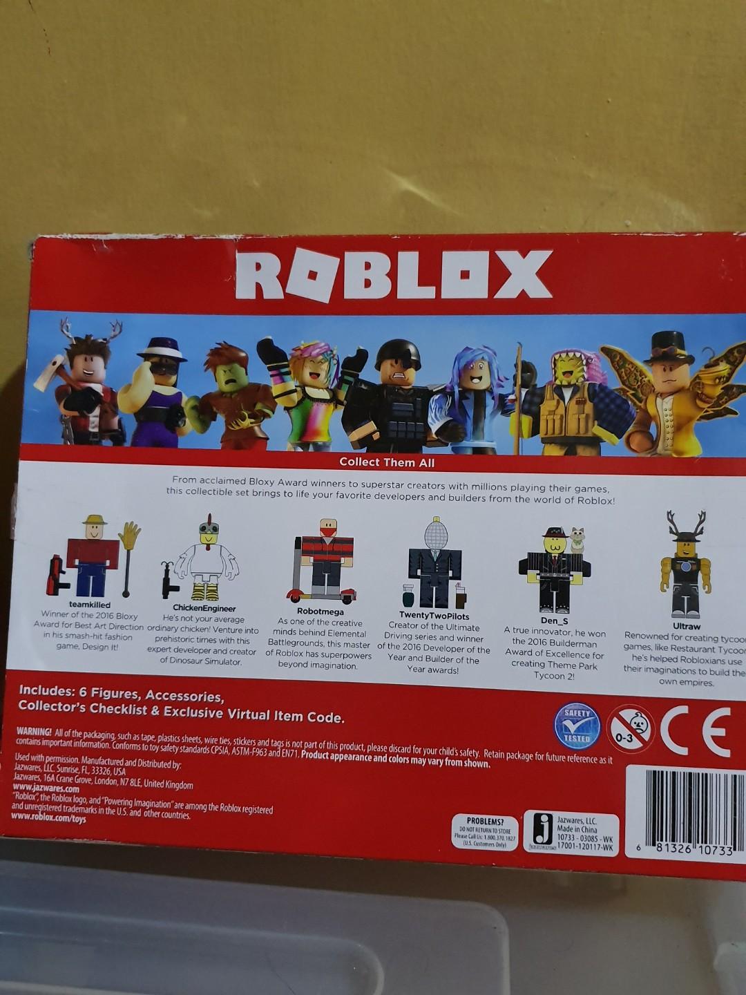 Roblox action figures, Hobbies & Toys, Toys & Games on Carousell