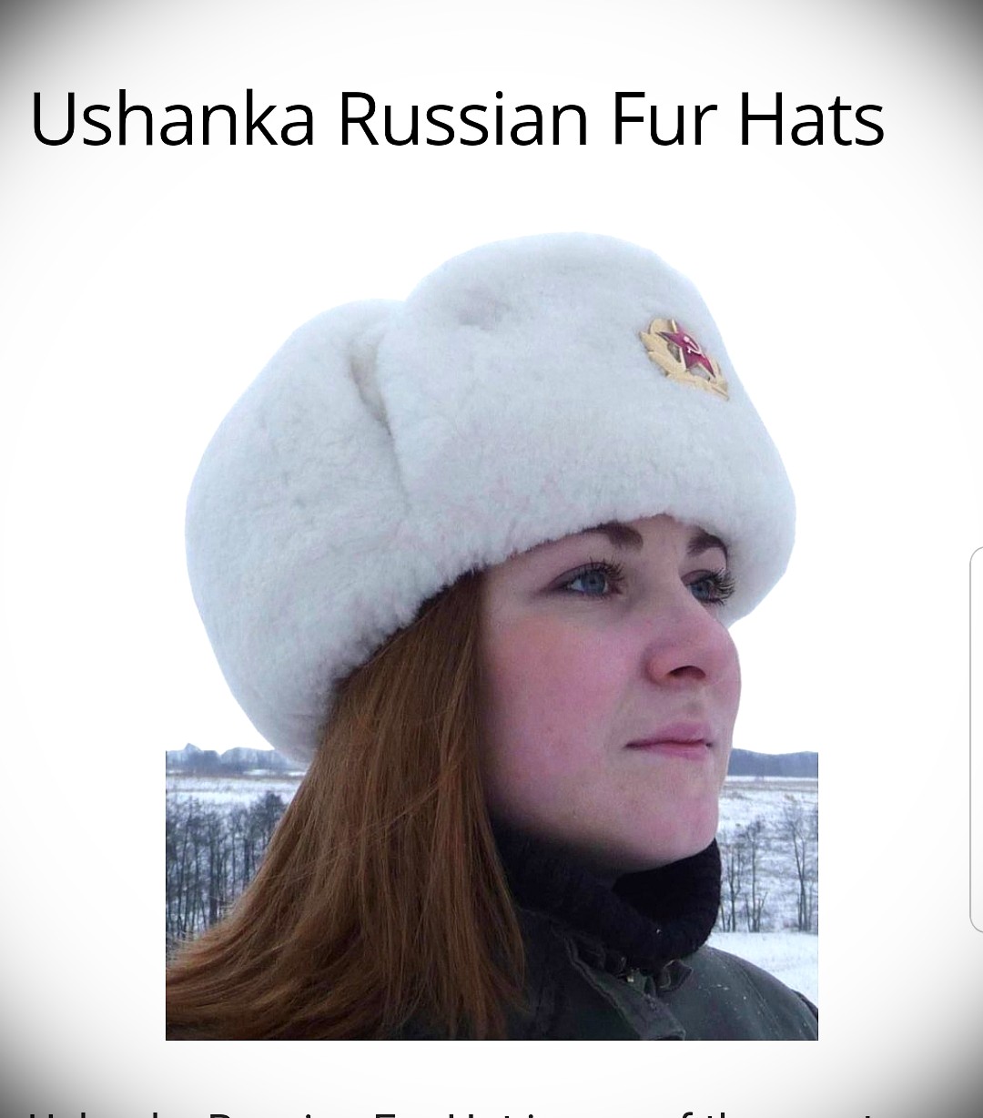 Russian Ushanka Hat, Women's Fashion, Watches & Accessories, Hats & Beanies on Carousell