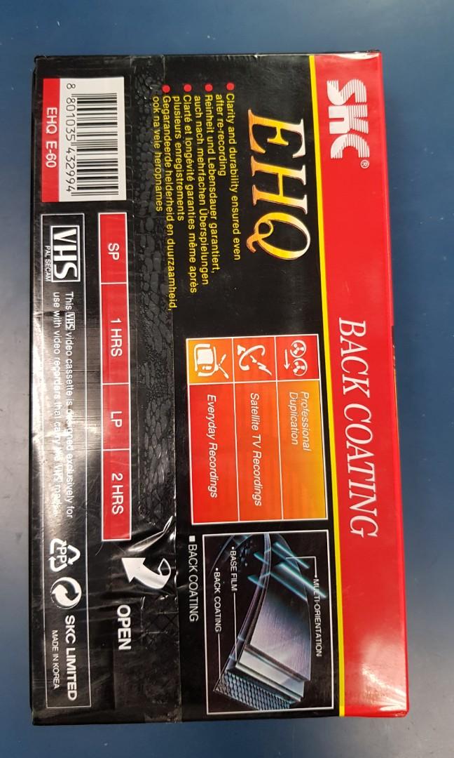 SKC VHS Video Cassette Tape, Hobbies & Toys, Memorabilia & Collectibles, Vintage Collectibles on ...