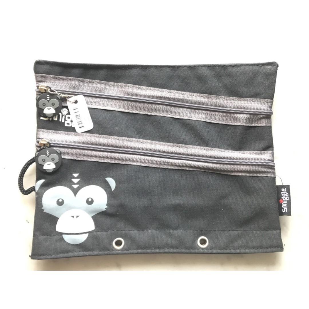 Smiggle Monkey Zipper Pencil Case, Hobbies & Toys, Stationery & Craft ...