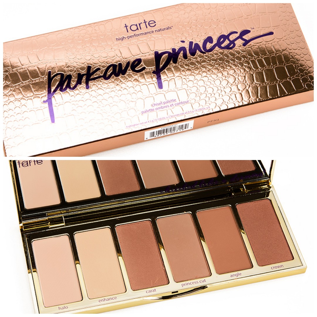 Tarte Park Avenue Princess chisel palette, Beauty & Personal Care, Face ...