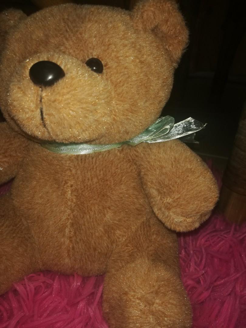 Ribbon Teddy Bear, Hobbies & Toys, Toys & Games on Carousell