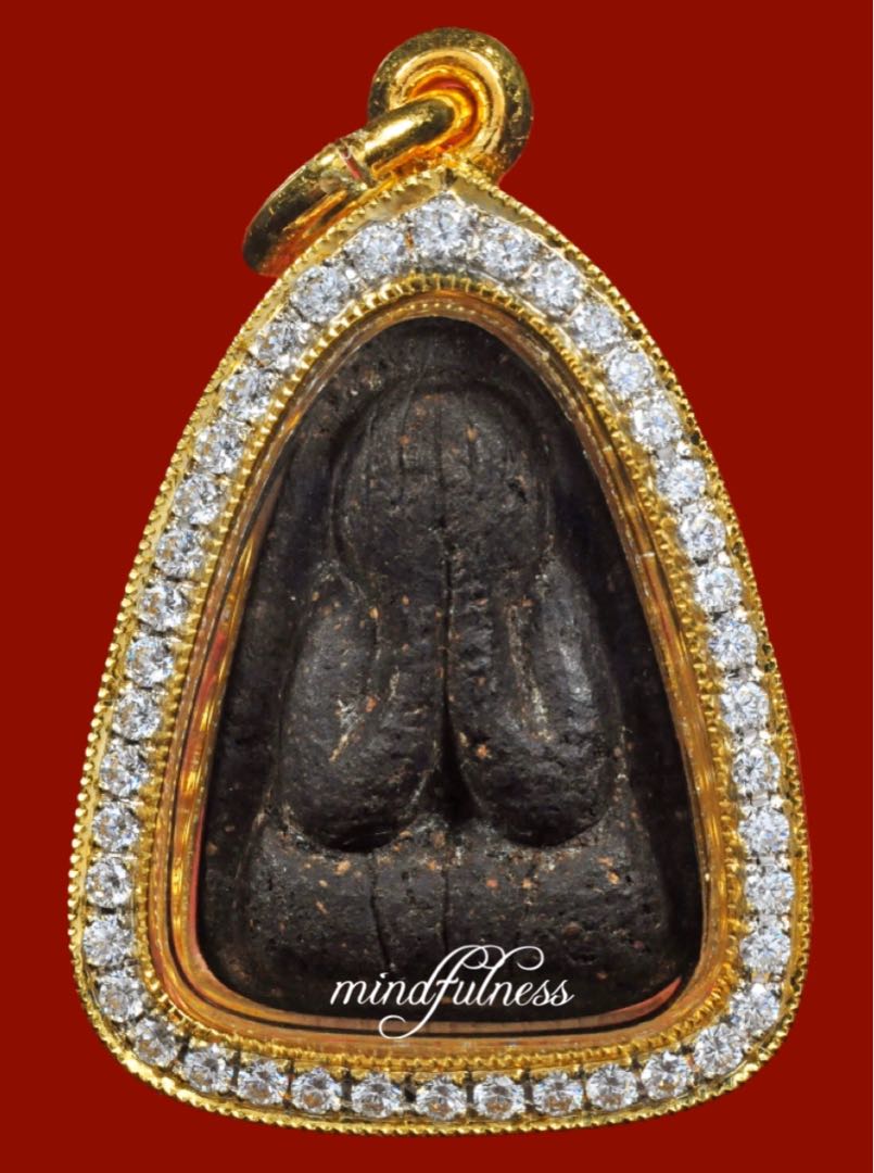 Tok Raja Pitda LP Kron Wat Bangsek with diamond gold casing., Vintage ...