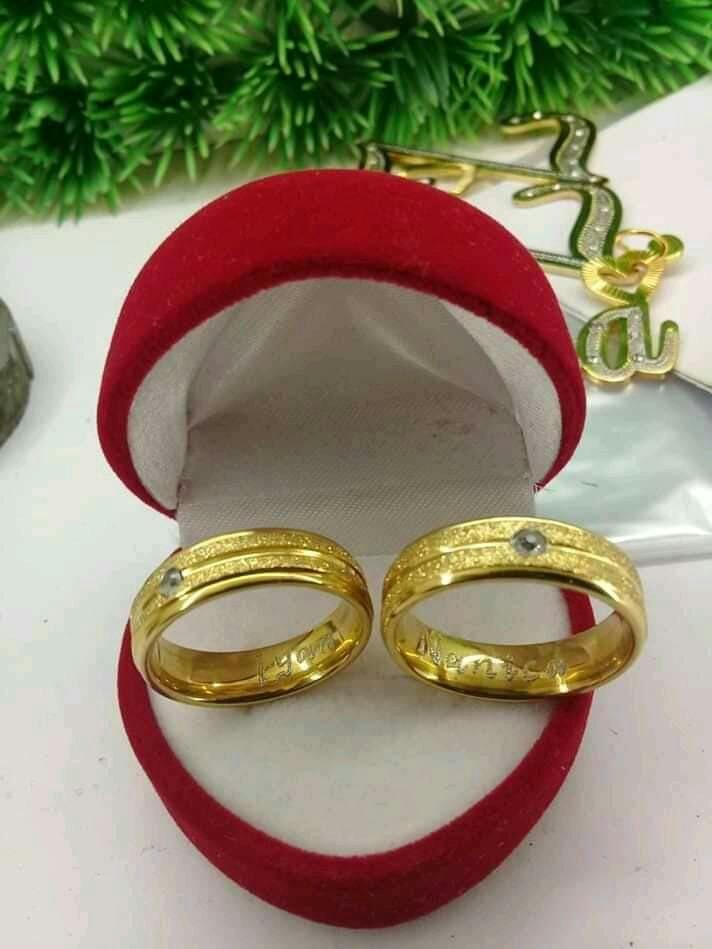 Ukiran emas sadur cop 916, Women's Fashion, Jewelry & Organisers ...