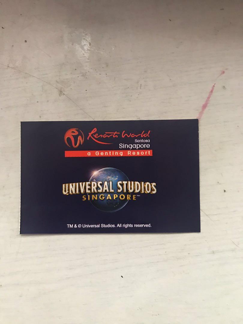 Universal Studios Singapore (USS) Ticket, Tickets & Vouchers, Local ...