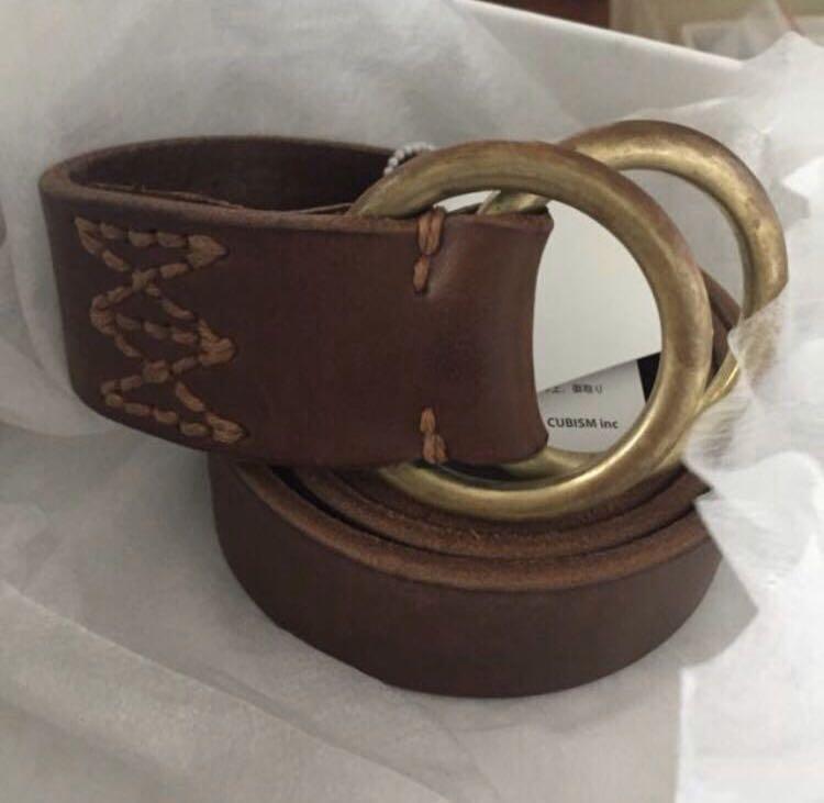 Visvim double ring belt, Men's Fashion, Watches & Accessories, Belts on ...