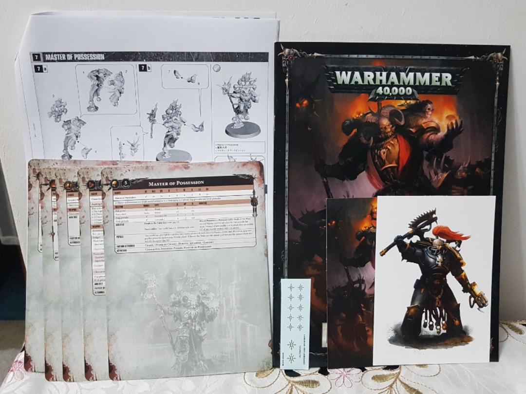 Warhammer 40K Shadowspear Chaos Space Marines Daemonkin Start ...