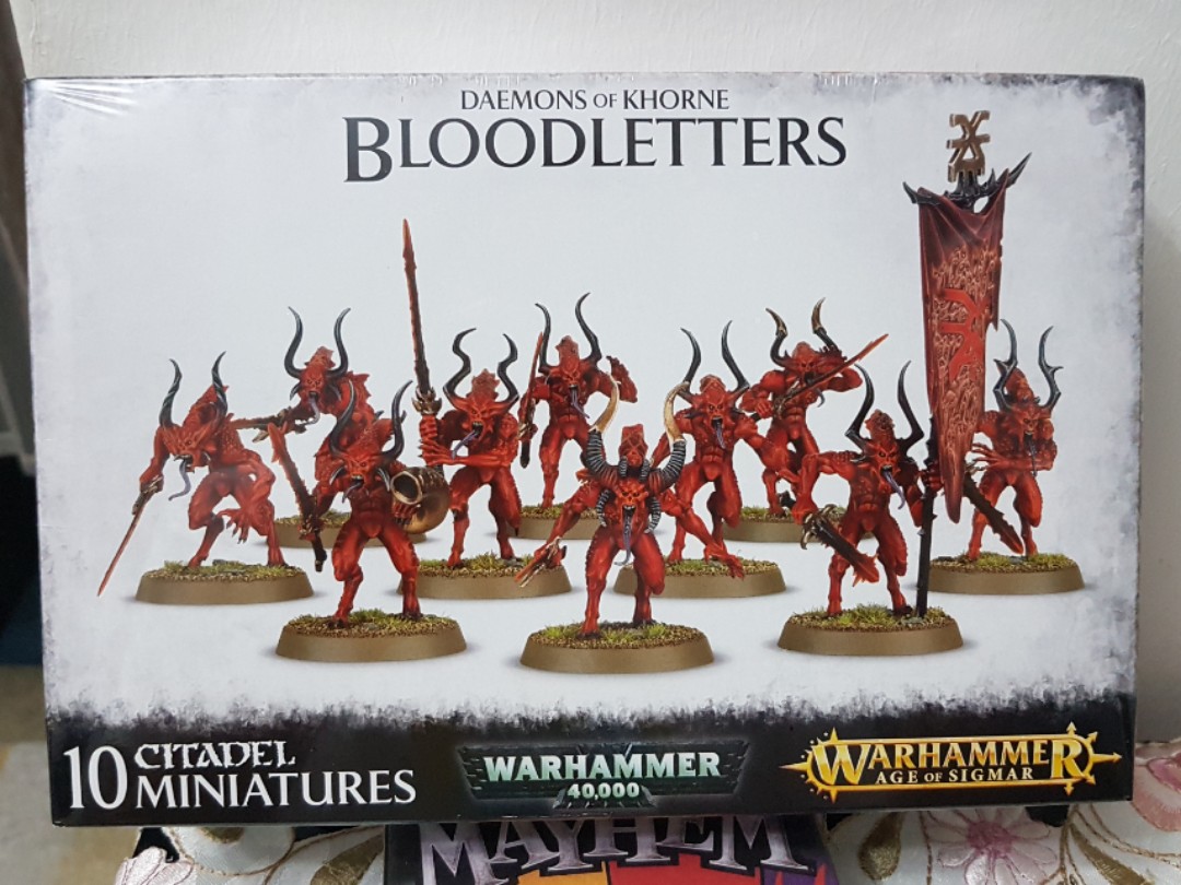 Warhammer 40K Kill Team Sigmar AOS Chaos Daemons Bloodletters MISB ...
