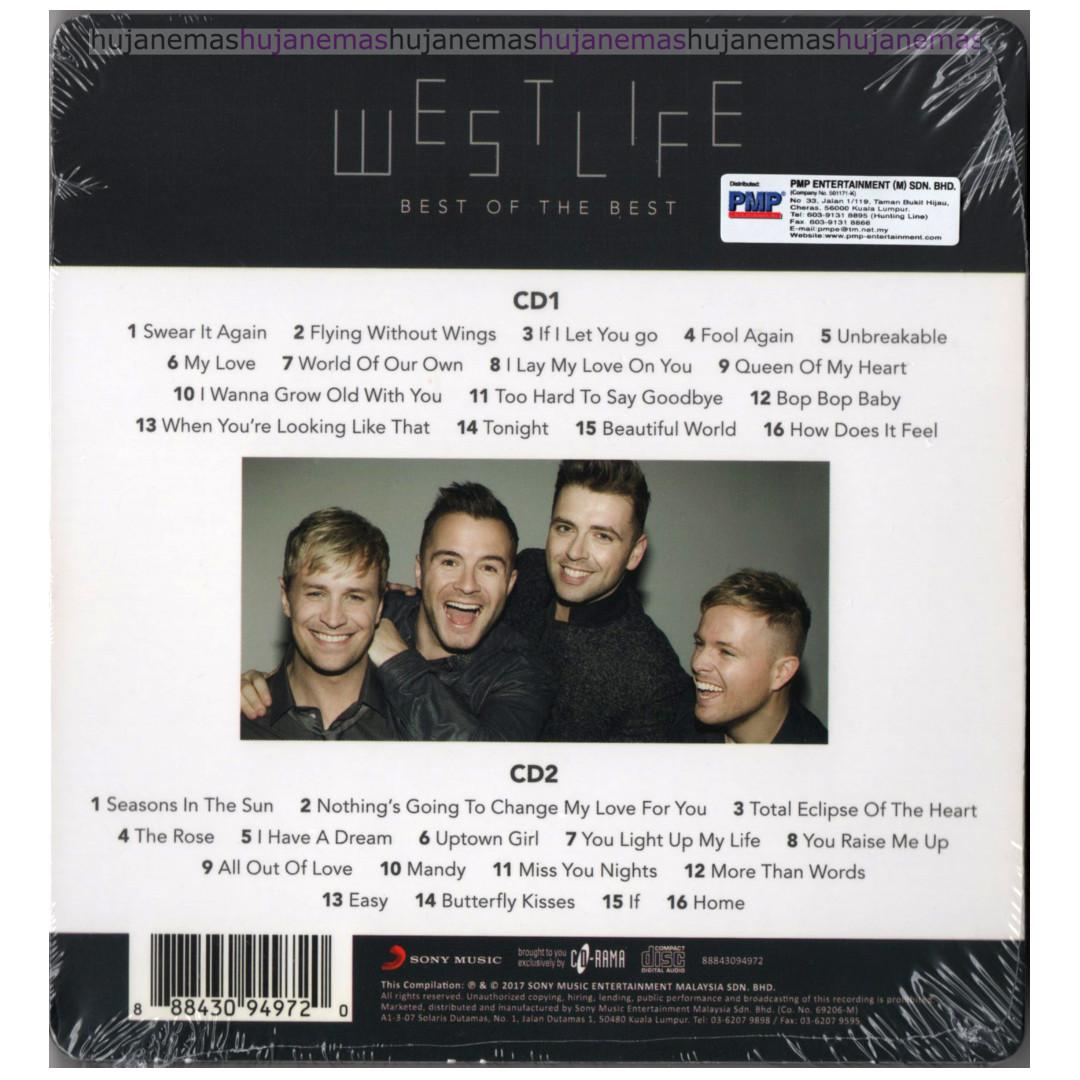 WESTLIFE - Best Of The Best - STEIGERN AUDIOPHILE REMASTERED SUPER ...