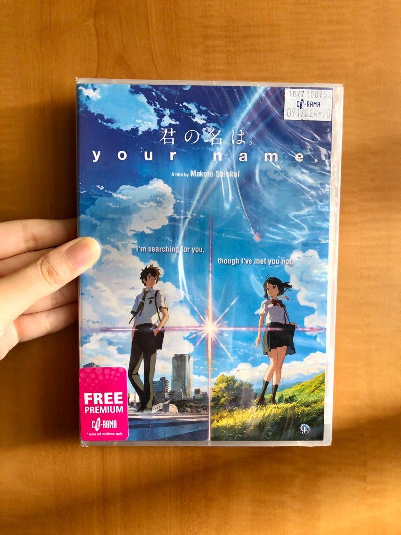 Your Name DVD, Hobbies & Toys, Music & Media, CDs & DVDs on Carousell
