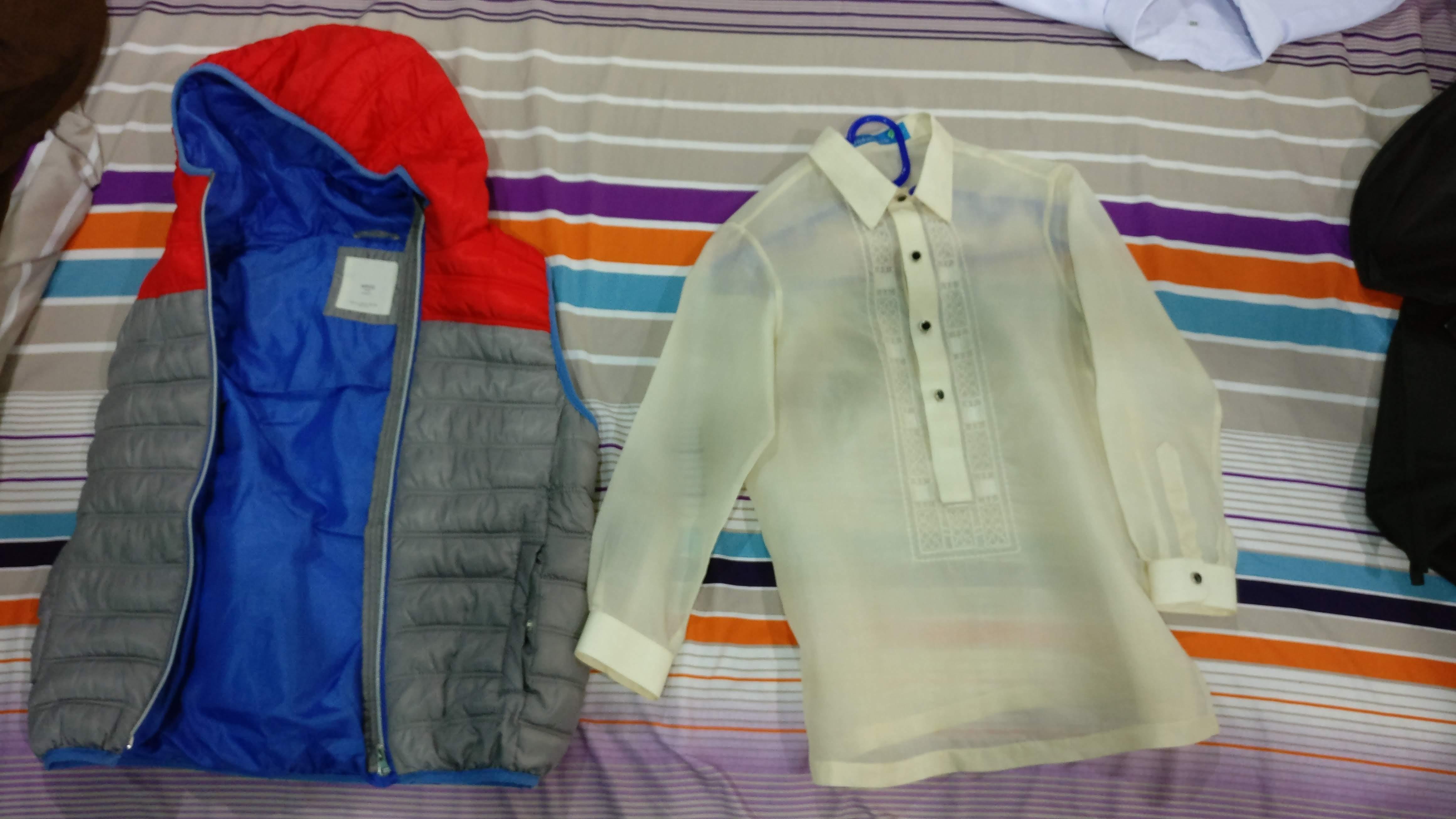 zach mach suit onesimus barong mango jacket, Men's Fashion, Coats ...