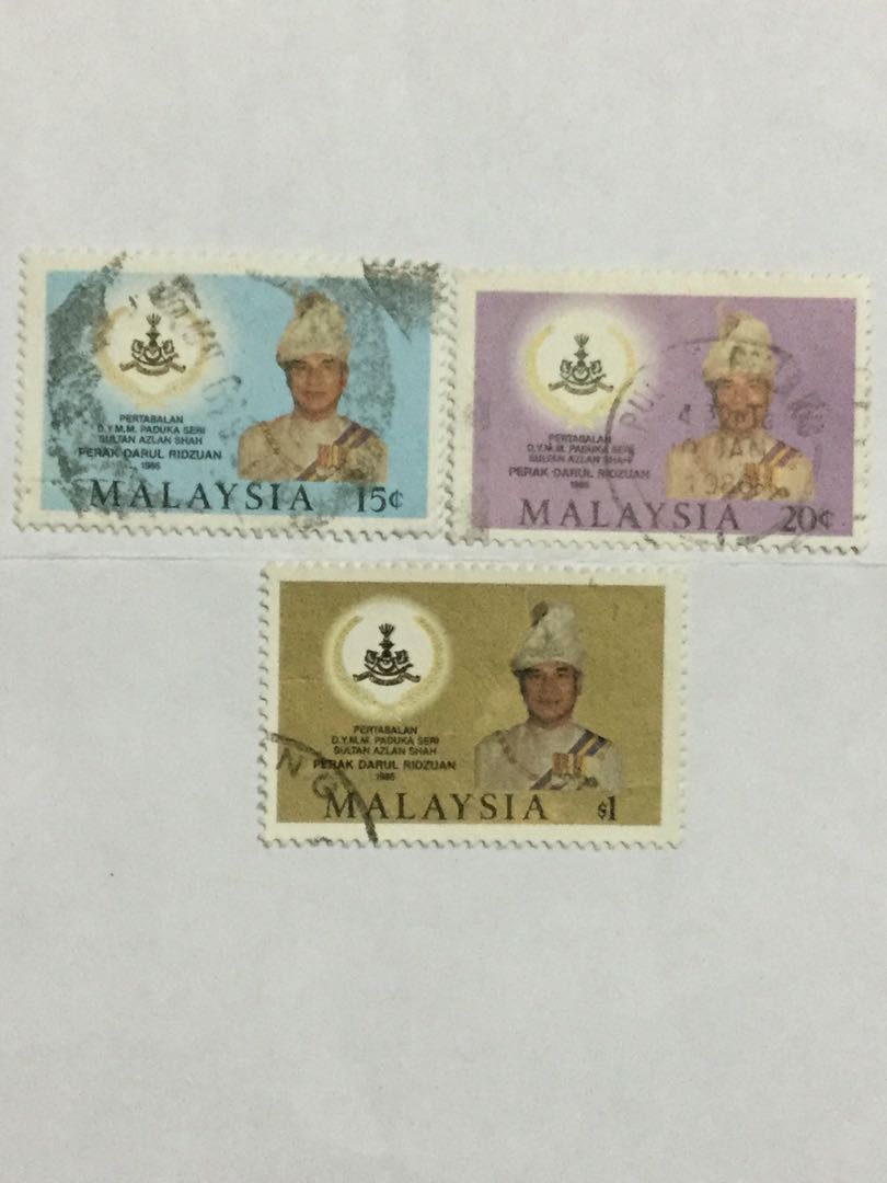 1985 Malaysia Sultan Perak Complete Set, Hobbies & Toys, Collectibles ...
