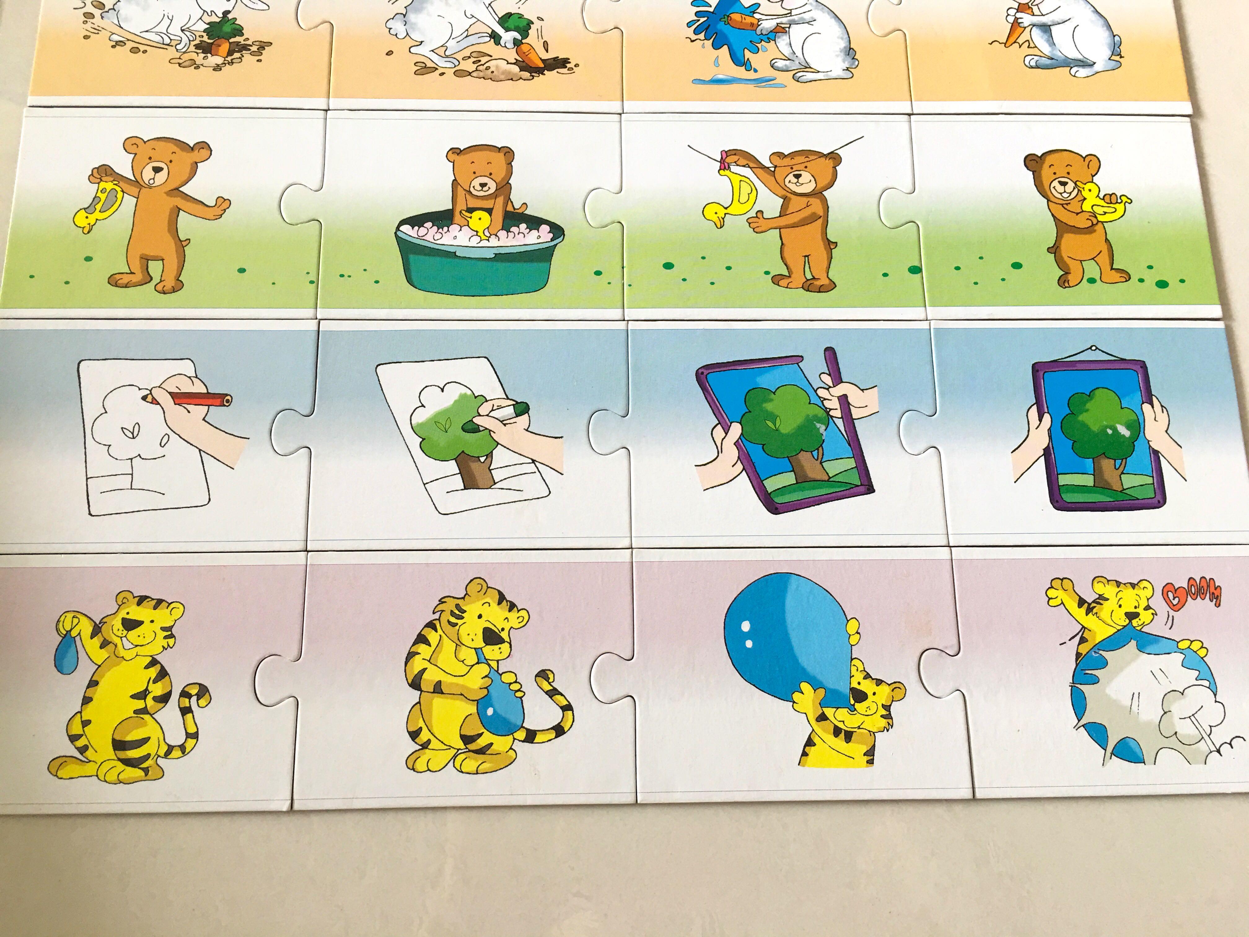 4 Step Sequencing Cards - Puzzles by Smart, Hobbies & Toys, Toys ...