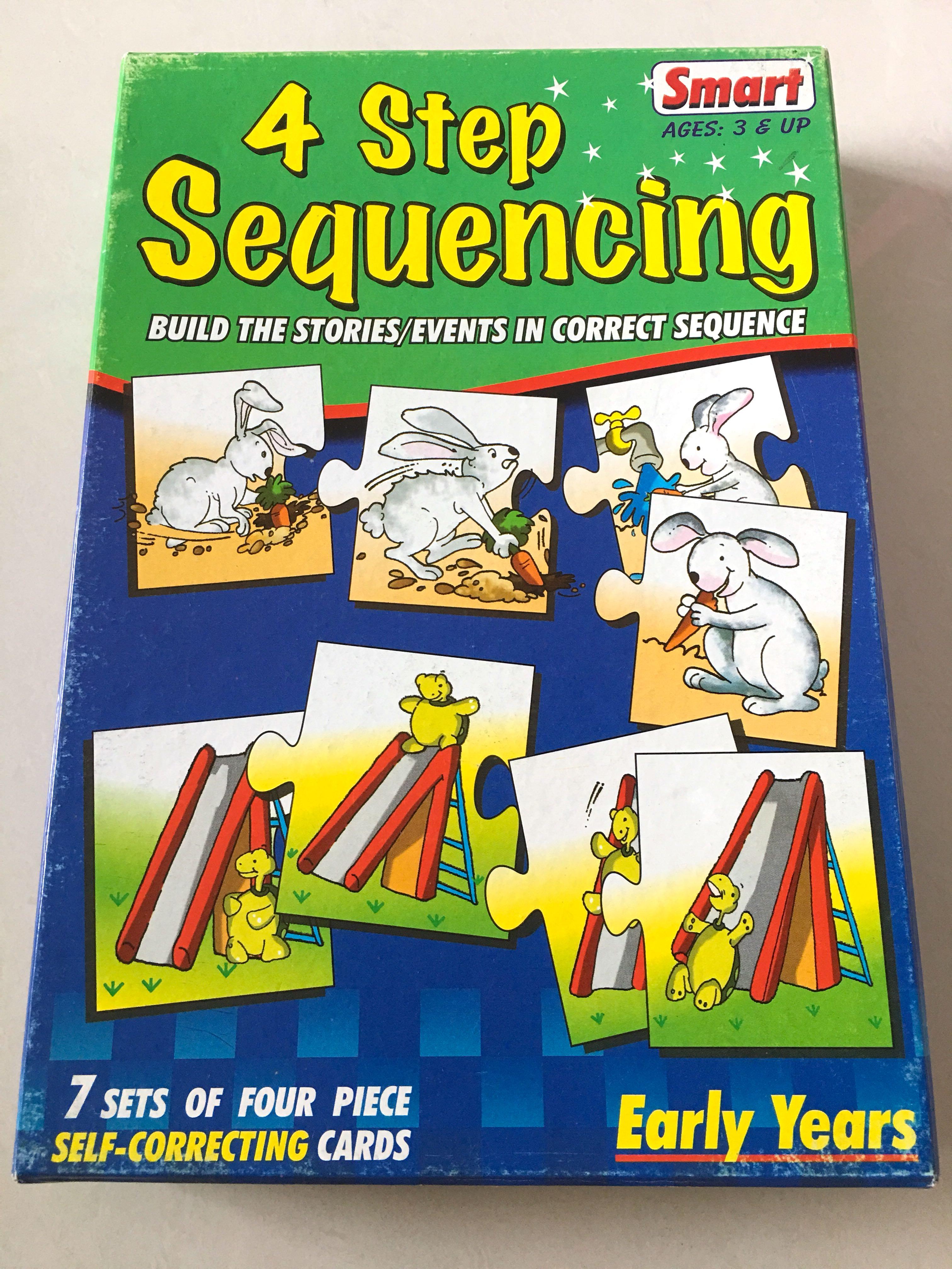4 Step Sequencing Cards - Puzzles by Smart, Hobbies & Toys, Toys ...