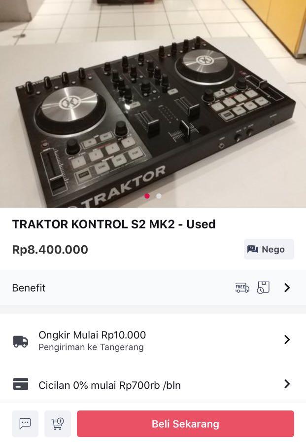 Alat DJ TRAKTOR KONTROL S2, Elektronik, Lainnya di Carousell