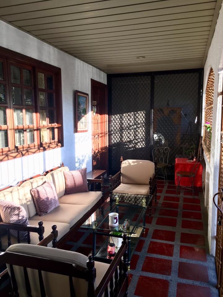 Antique Narra Sala/ Porch set with Glass Center Table, Furniture & Home ...