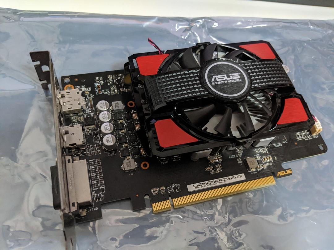 ASUS RX 550 2GB Graphics Card, Computers & Tech, Parts & Accessories ...