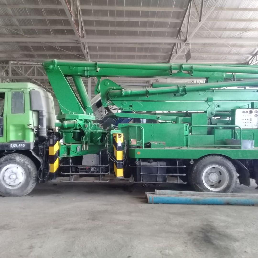 boom pump pumpcrete truck mounted, Commercial & Industrial ...
