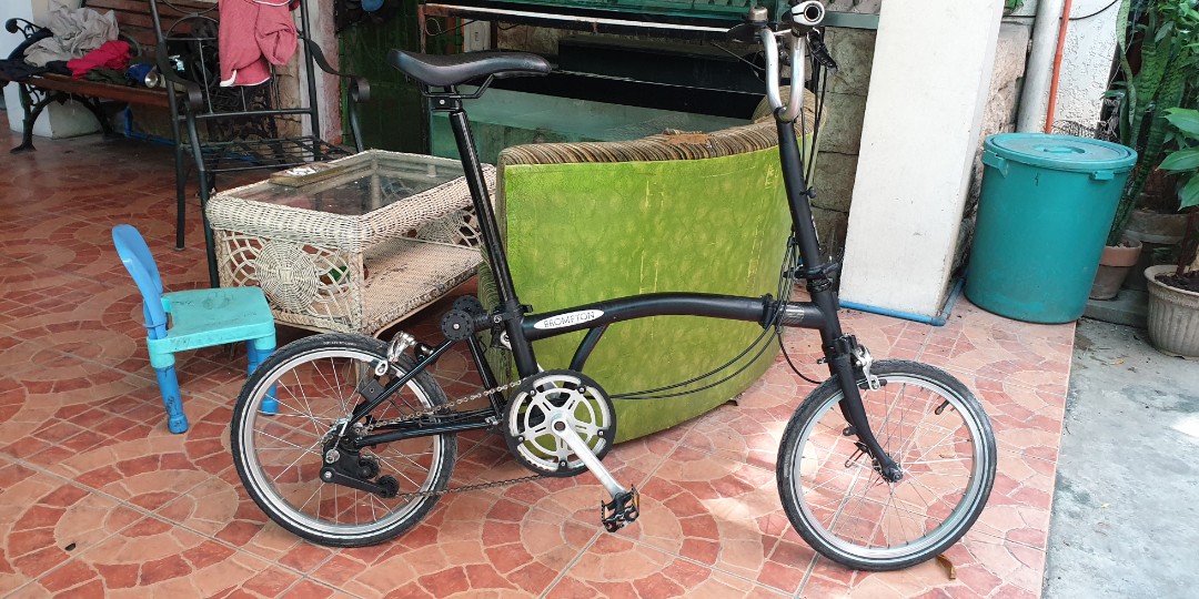 Brompton 3 speed folding bike, Sports Equipment, Bicycles & Parts ...