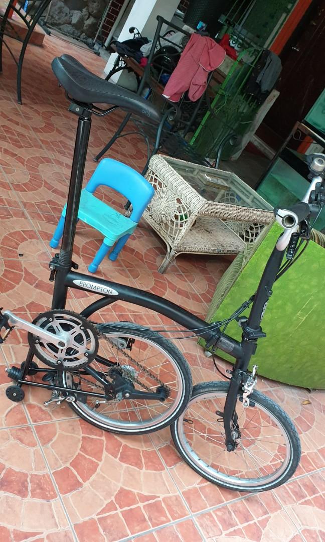 Brompton 3 speed folding bike, Sports Equipment, Bicycles & Parts ...