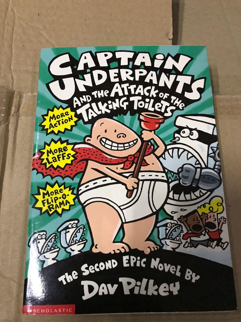 Captain Underpants and the Attack of the Talking Toilets, Hobbies ...