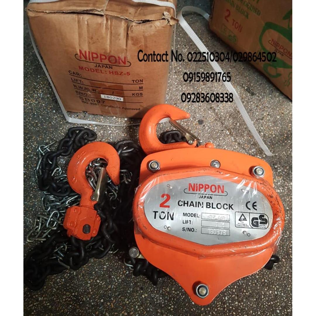 Chainblock Japan Chain Block, Commercial & Industrial, Construction ...