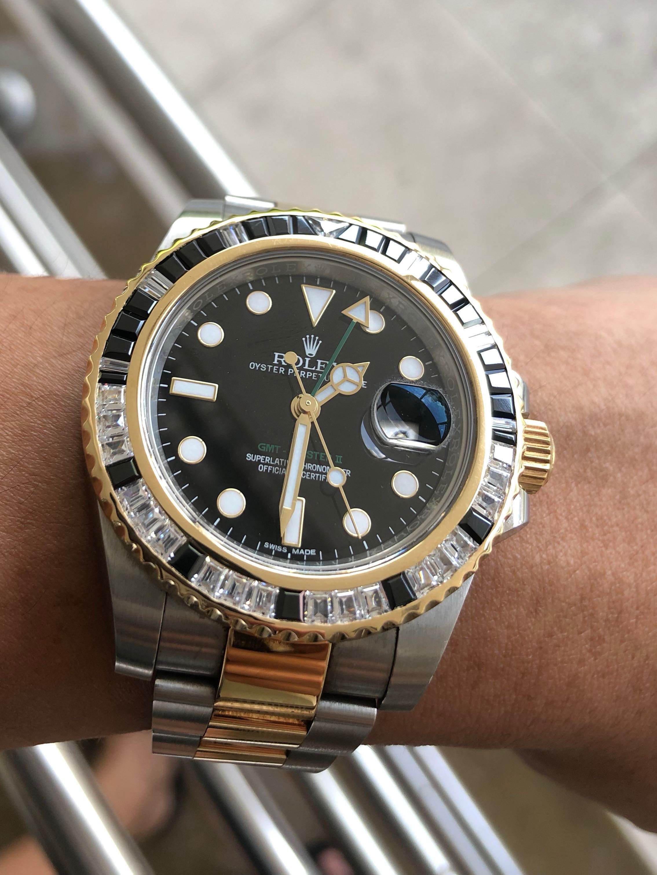 CUSTOM BEZEL, Luxury, Watches on Carousell