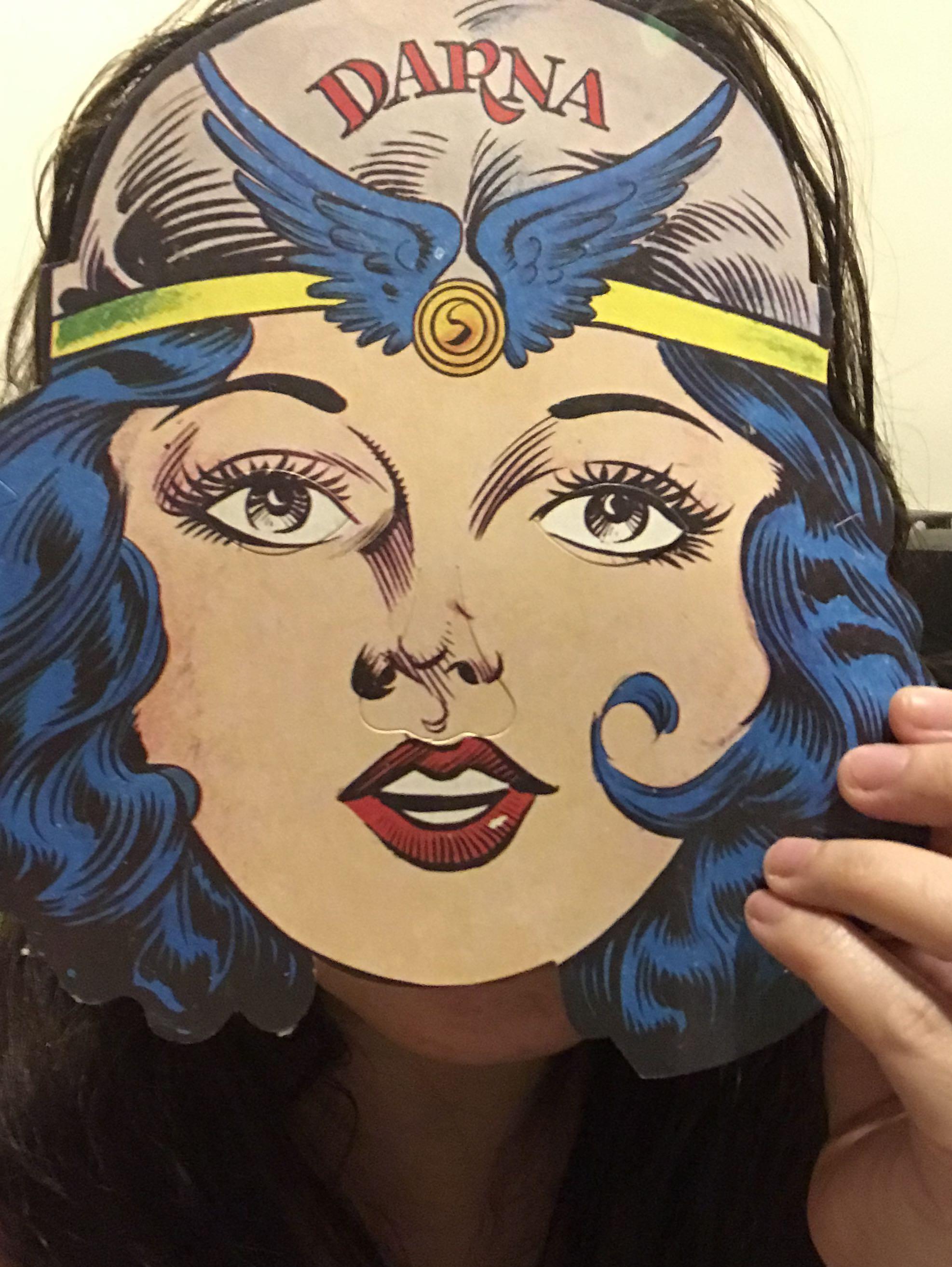 Darna Paper Mask Vintage (On Hand), Everything Else on Carousell