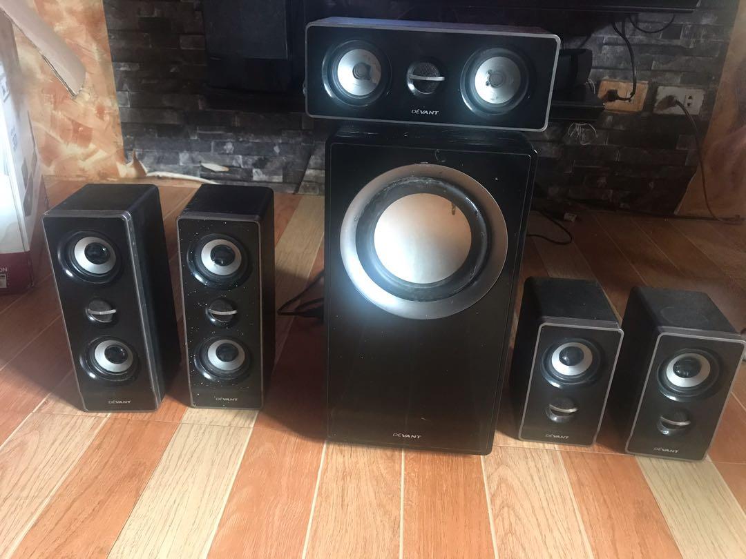 Devant 5 in 1 Surround Speakers, Audio, Soundbars, Speakers ...