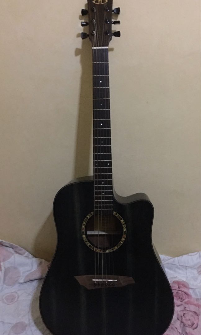 DnD Concord Acoustic-Electric Guitar, Hobbies & Toys, Music & Media ...